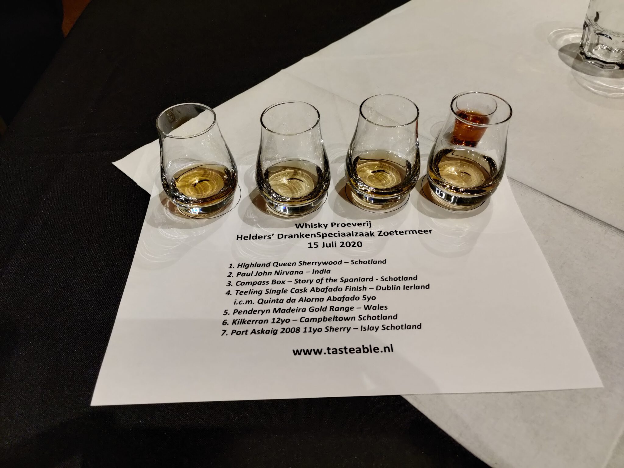 Whisky Proeverij : On The Road Again – Marco’s Domein
