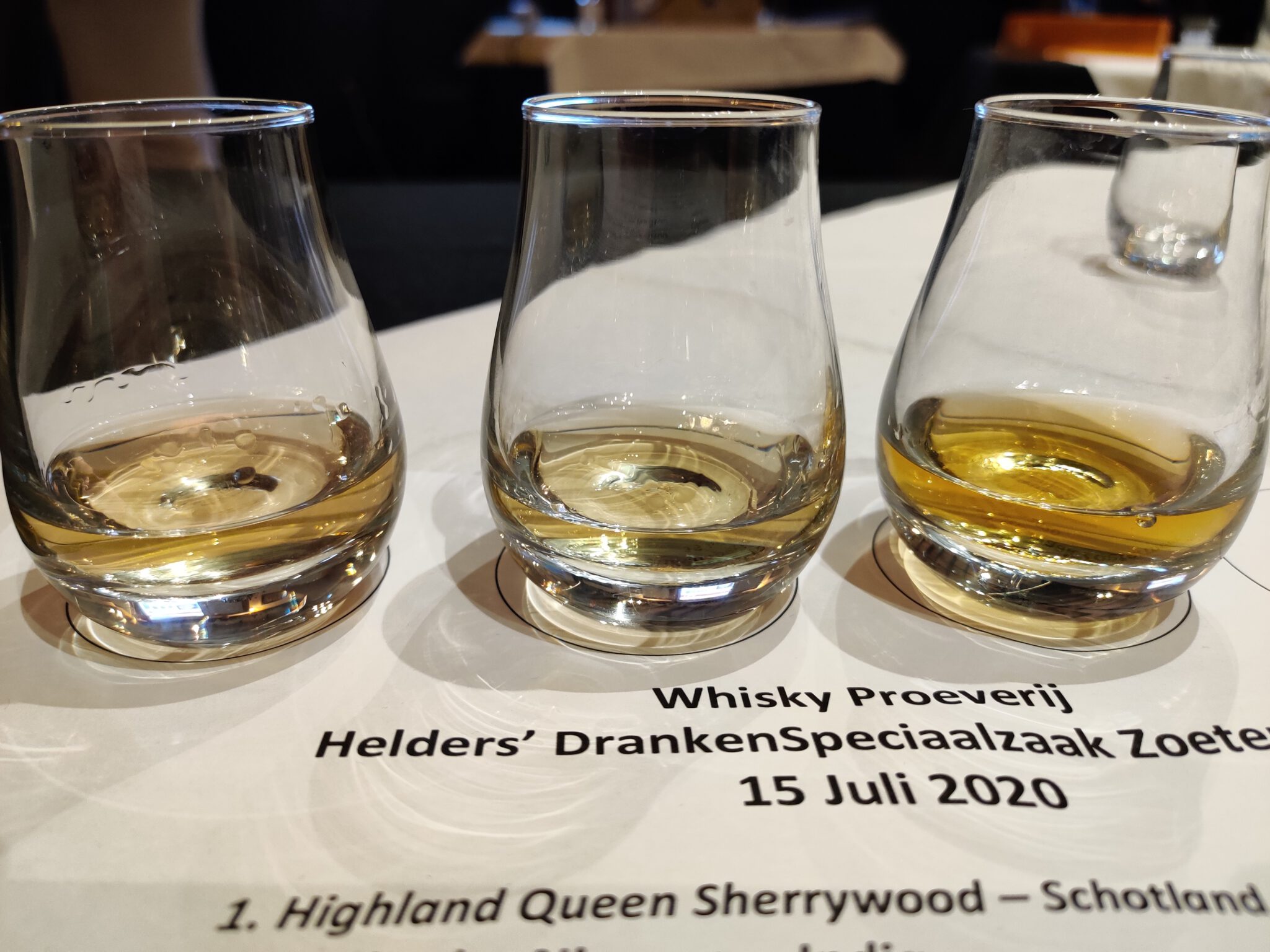 Whisky Proeverij : On The Road Again – Marco’s Domein